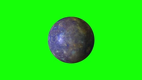 Mars Planet in rotation on chroma key ba... | Stock Video | Pond5