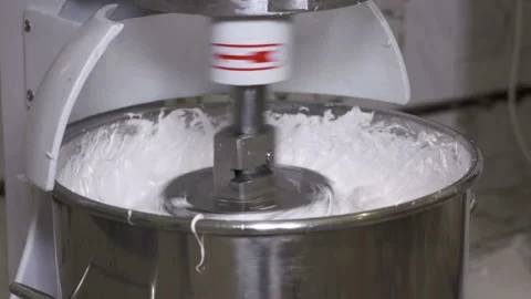 Marshmallow syrup solution whipped into ... | Stock Video | Pond5