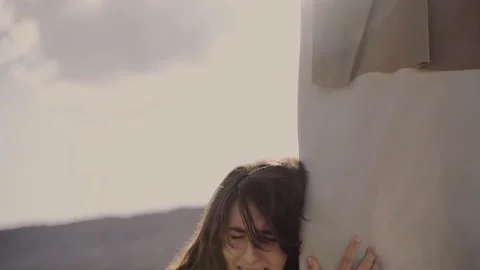 Mary mourns the death of Jesus at his fe... | Stock Video | Pond5