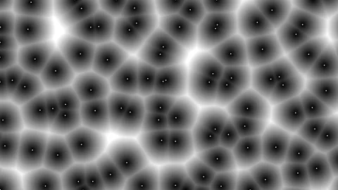 Mask of Moving Blobs Reactions Growth | Stock Video | Pond5