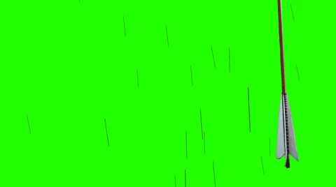 Massive Attack of Rain of Shooting Arrow... | Stock Video | Pond5
