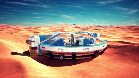 Massive glass sphere construction surrou... | Stock Video | Pond5