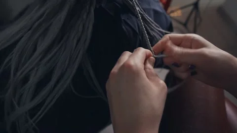 Artificial Hair Braids Stock Videos – Royalty-Free HD & 4K Videos