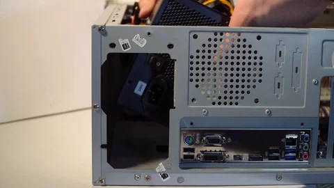 The master twists the bolt into the comp... | Stock Video | Pond5