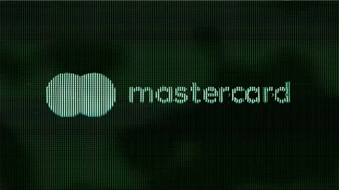 Mastercard Logo Pixel Screen Animation. ... | Stock Video | Pond5