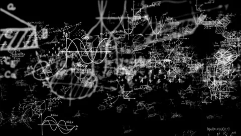 math equations, formulas, Science, Chemi... | Stock Video | Pond5