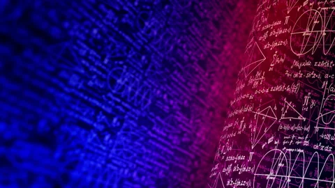 Math Formulas. Endless Background Loop. ... | Stock Video | Pond5