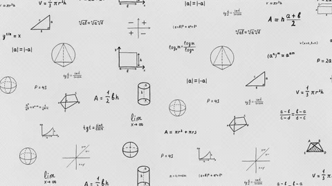 Math Hand Draw Animation Alpha 3 | Stock Video | Pond5