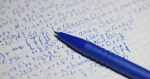 Handwriting Math Stock Videos – Royalty-Free HD & 4K Videos | Pond5