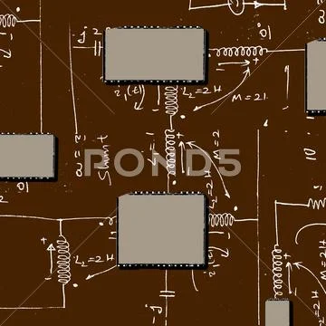 Mathematical engineering background ~ Clip Art #32373011
