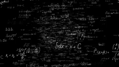 Maths Equations And Diagrams animation o... | Stock Video | Pond5