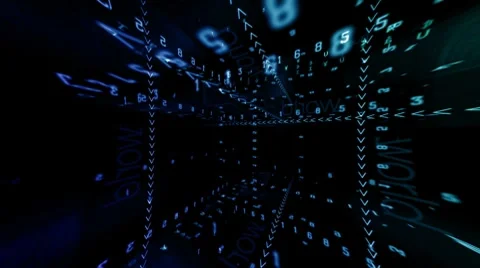 MATRiX 3d team work environment | Stock Video | Pond5