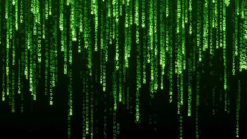 Matrix Data Array Background | Stock Video | Pond5
