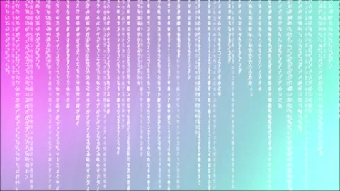 Matrix Grid, Matrix intro, Falling binar... | Stock Video | Pond5