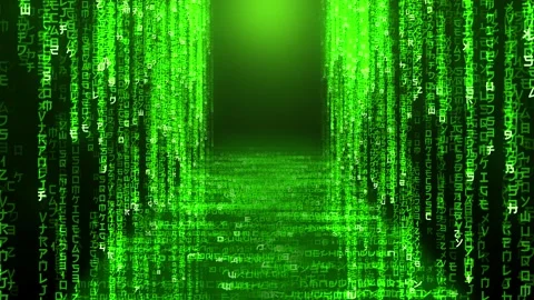 Matrix Background Stock Video Footage | Royalty Free Matrix Background ...