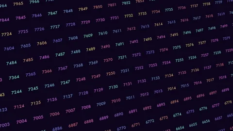 Numbers Matrix Stock Footage ~ Royalty Free Stock Videos | Pond5