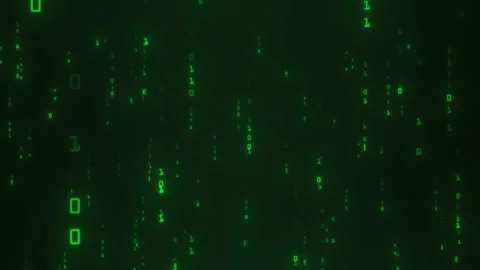 The Matrix style binary code. Seamless l... | Stock Video | Pond5