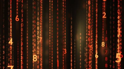 Matrix Trailing Data Flow | Stock Video | Pond5