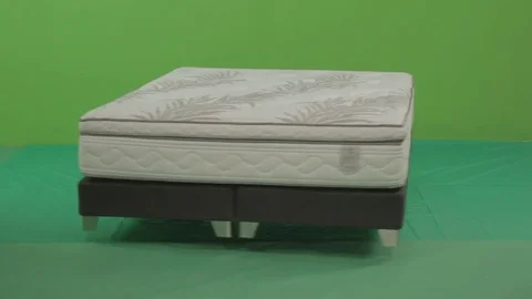 Mattress against green screen | Stock Video | Pond5