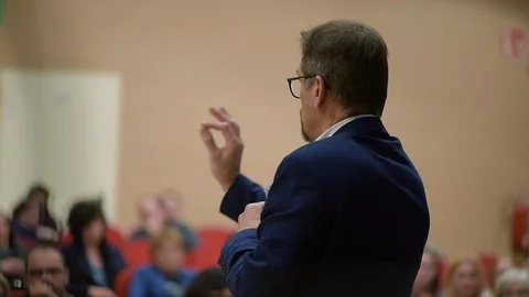 Professor Back Stock Videos – Royalty-Free HD & 4K Videos