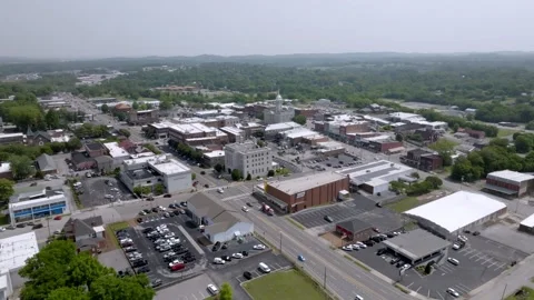 Maury County Courthouse and downtown Col... | Stock Video | Pond5