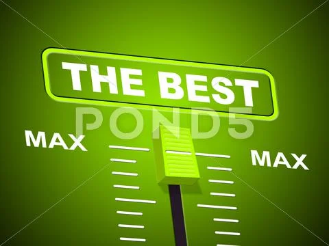 Max best indicating upper limit and premier: Royalty Free #42089038