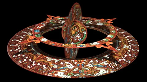 Mayan Doomsday Calendar (technically Azt... | Stock Video | Pond5