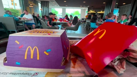 Mcdonalds Interior Stock Footage ~ Royalty Free Stock Videos | Pond5