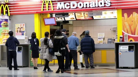 McDonald's Outlet | Stock Video | Pond5