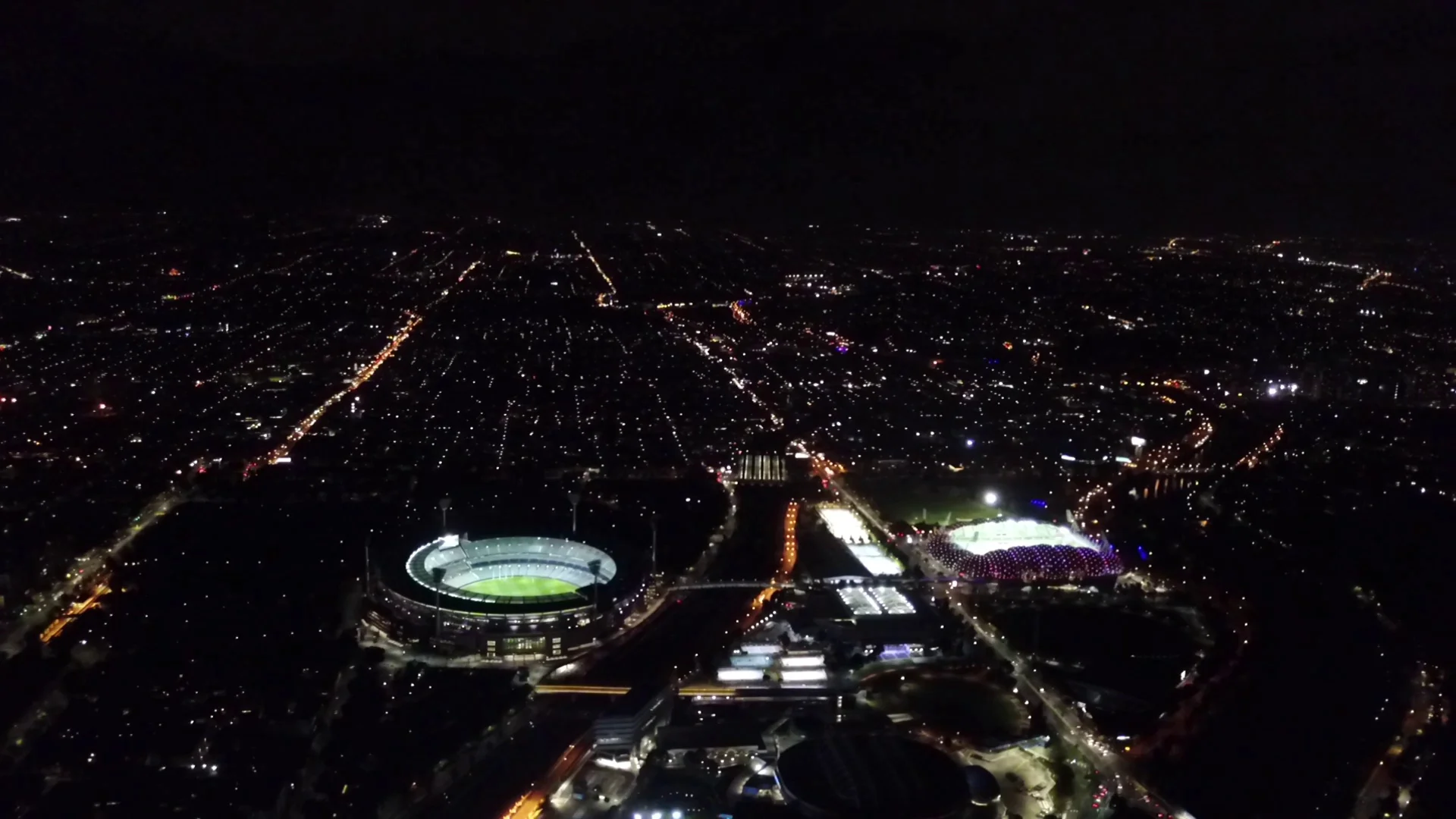 Cricket Ground Night