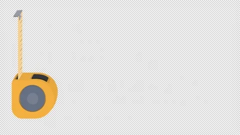 Tape Measure Animation Stock Video Footage | Royalty Free Tape Measure ...