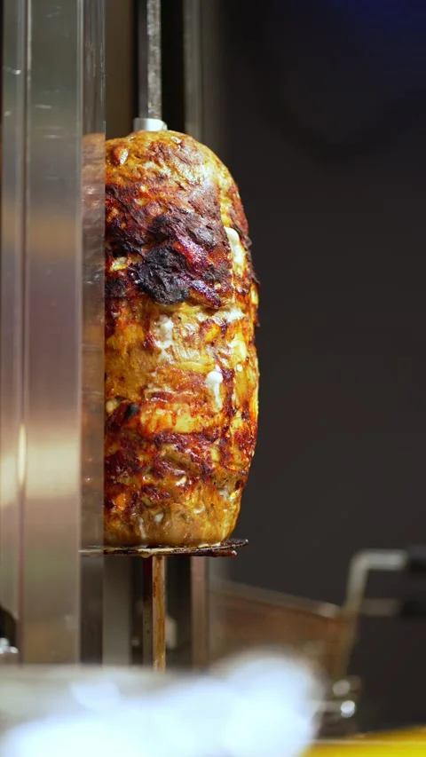 Kebab Rotation Stock Footage ~ Royalty Free Stock Videos | Pond5