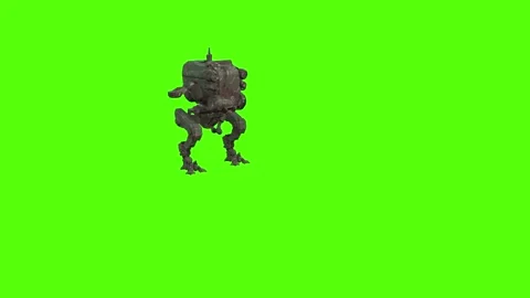 Green Screen Robot Stock Video Footage | Royalty Free Green Screen ...