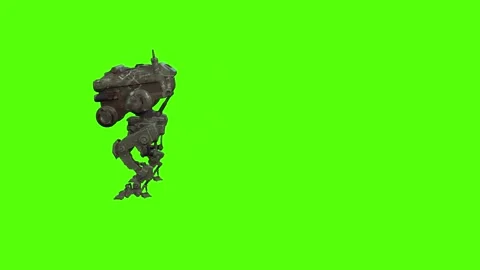 Mech War Robot Green Screen Stock Footage ~ Royalty Free Stock Videos ...