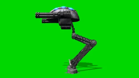 Mech War Robot Green Screen Stock Footage ~ Royalty Free Stock Videos ...