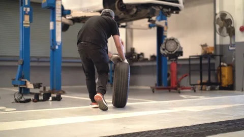 Wheel Change Stock Footage ~ Royalty Free Stock Videos | Pond5