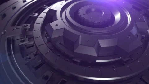 The mechanical process of multiple mecha... | Stock Video | Pond5