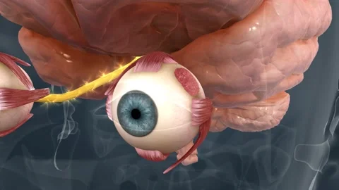 The mechanism of vision in the human eye | Stock Video | Pond5