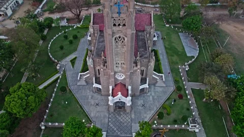 medak church telangana india front view ... | Stock Video | Pond5