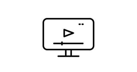 Media Player Icons Stock Video Footage | Royalty Free Media Player ...