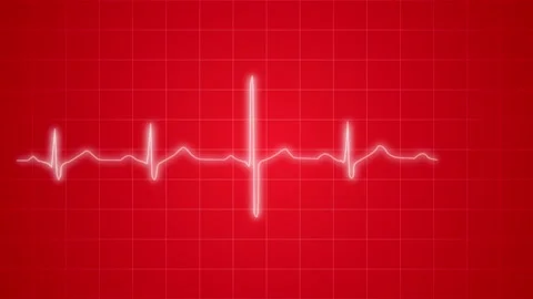 Medical EKG Background Loop | Stock Video | Pond5