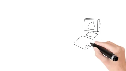 Medical electronic ICT specialist comput... | Stock Video | Pond5