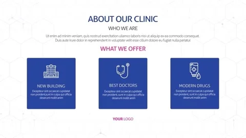 Medical Minimal Presentation ~ After Effects #247064562