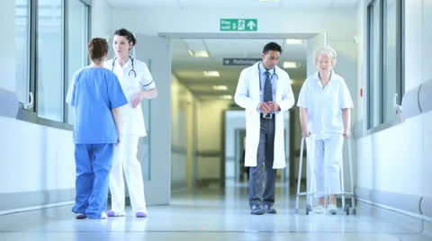 Medical Staff Working Busy Hospital Faci... | Stock Video | Pond5