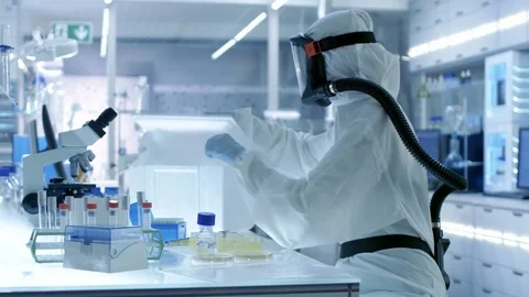 Medical Virology Research Scientist Work... | Stock Video | Pond5