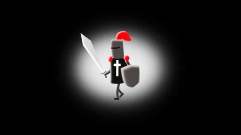 Knight Walking Animation Stock Videos – Royalty-Free HD & 4K Videos