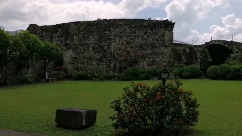 Medieval Spanish Part of Intramuros Mani... | Stock Video | Pond5