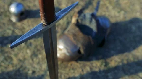 Sword In Ground Stock Video Footage | Royalty Free Sword In Ground ...