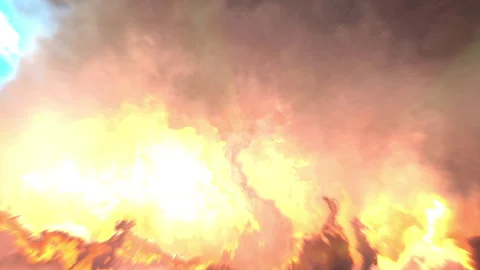 Medieval Times Breath of dragons fire de... | Stock Video | Pond5