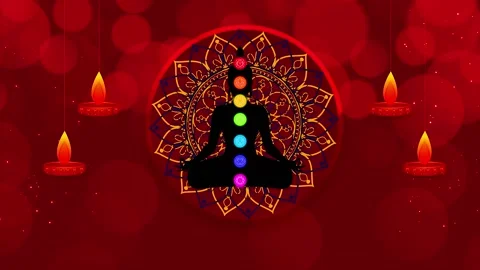 Meditation Animation, Positive Healing e... | Stock Video | Pond5